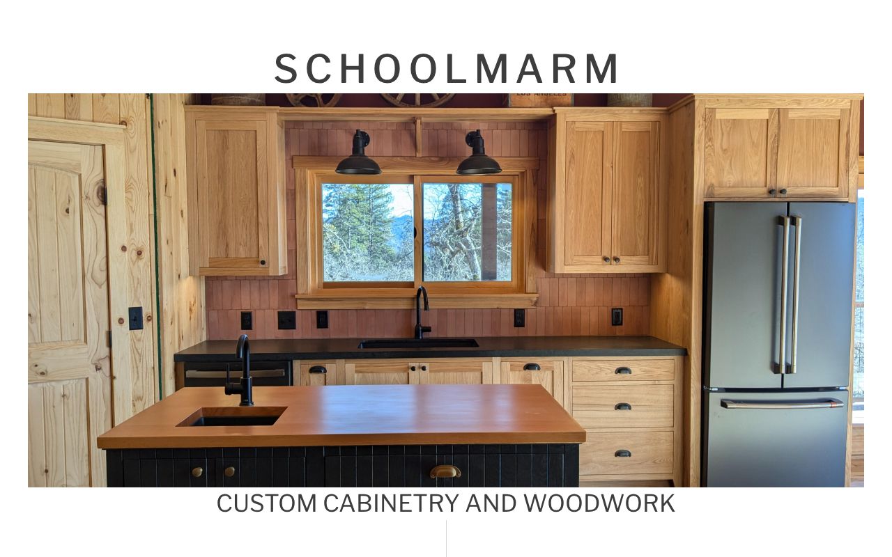 Schoolmarm custom cabinetry and woodwork